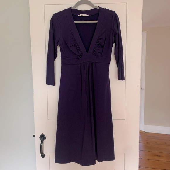 Susana Monaco | Dresses | Susan Monaco Purple Stretch Dress | Poshmark